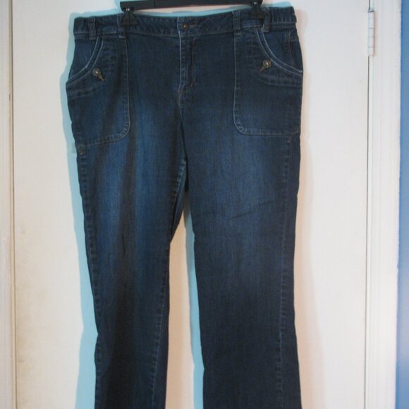 Simply Vera Vera Wang | Jeans | Simply Vera Vera Wang Crop Jeans Plus ...